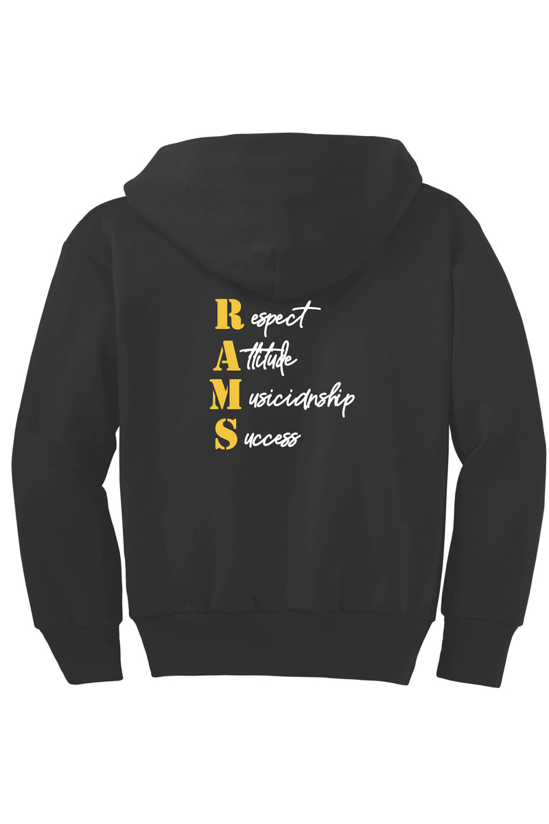 RMS Band Full Zip Hoodie – The Eagles' Nest Custom Apparel & Gifts