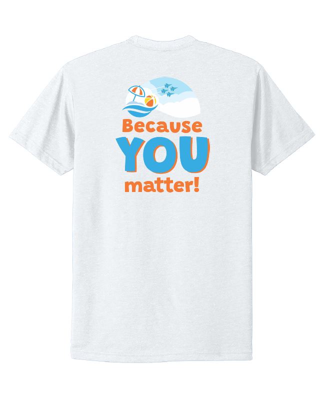 White NBP Uniform Tee – The Eagles' Nest Custom Apparel & Gifts