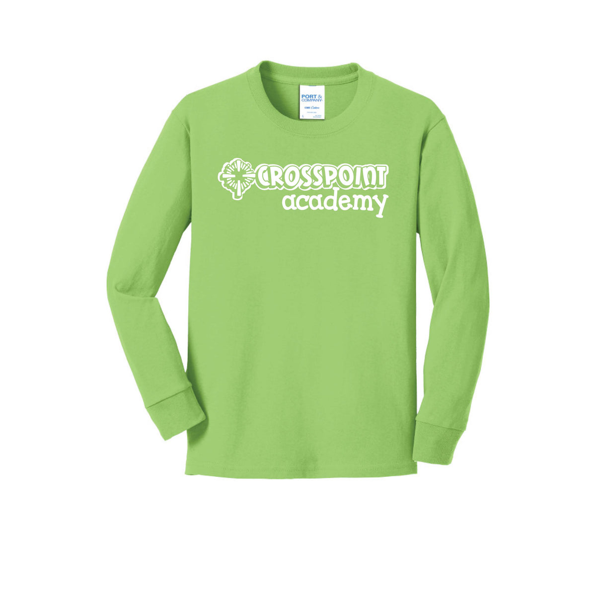 Crosspoint Academy long-sleeve tee – The Eagles' Nest Custom Apparel ...